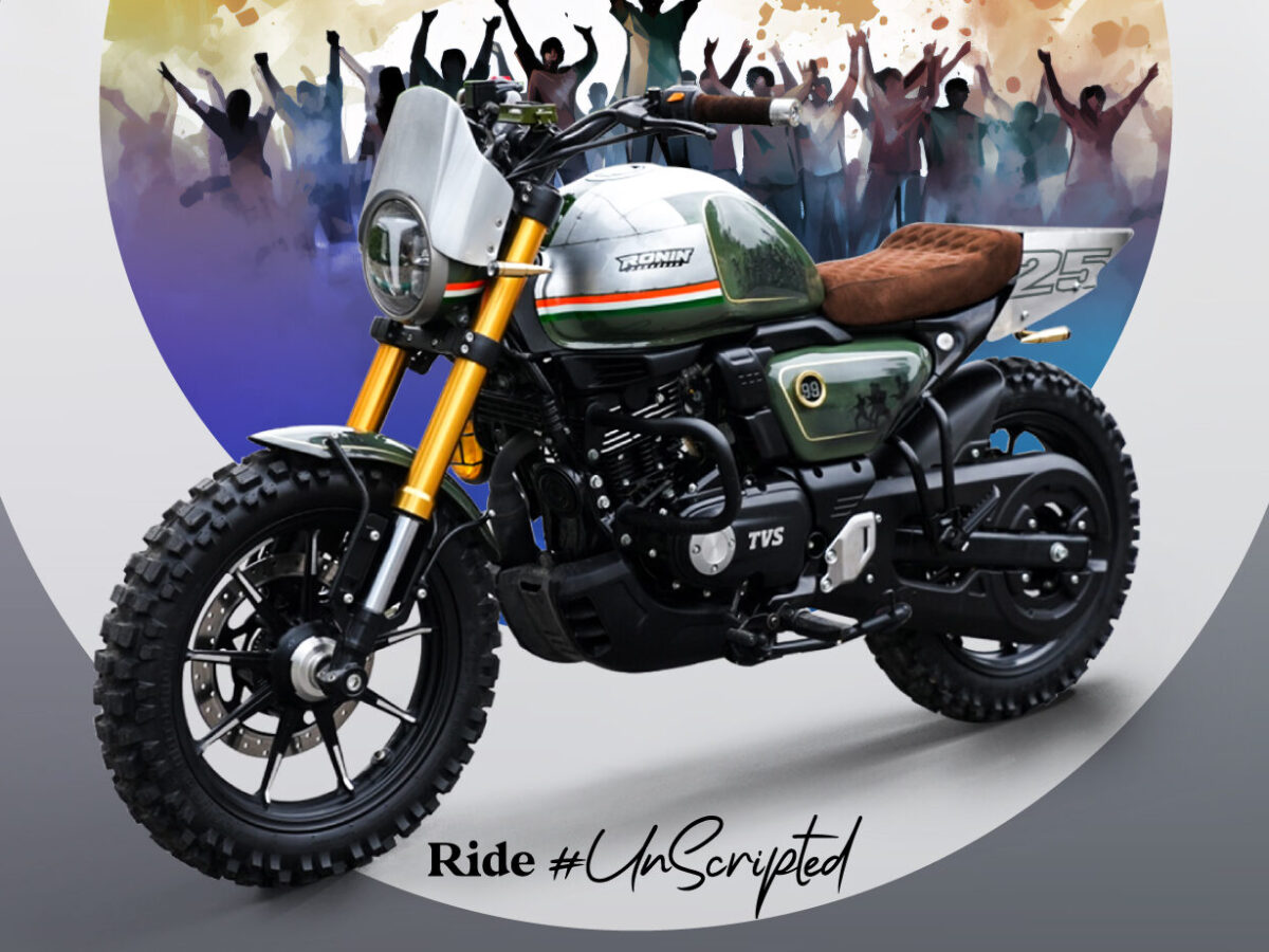TVS Ronin Parakram Edition Unveiled: A Tribute to the Armed Forces ...